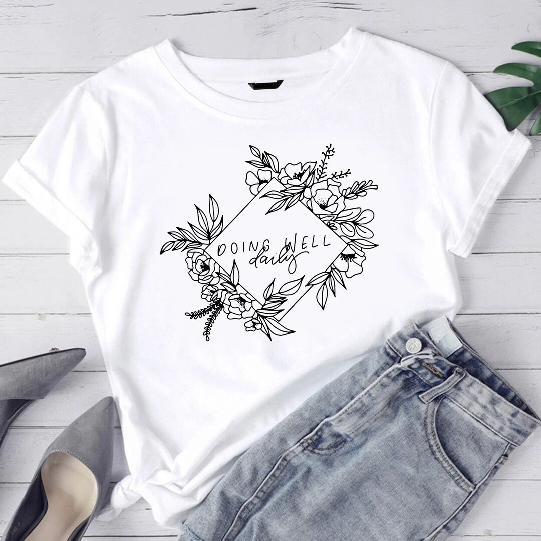 Doing Well Daily SVG, Cricut Cut, Engraving, Sublimation, Inspirational ...