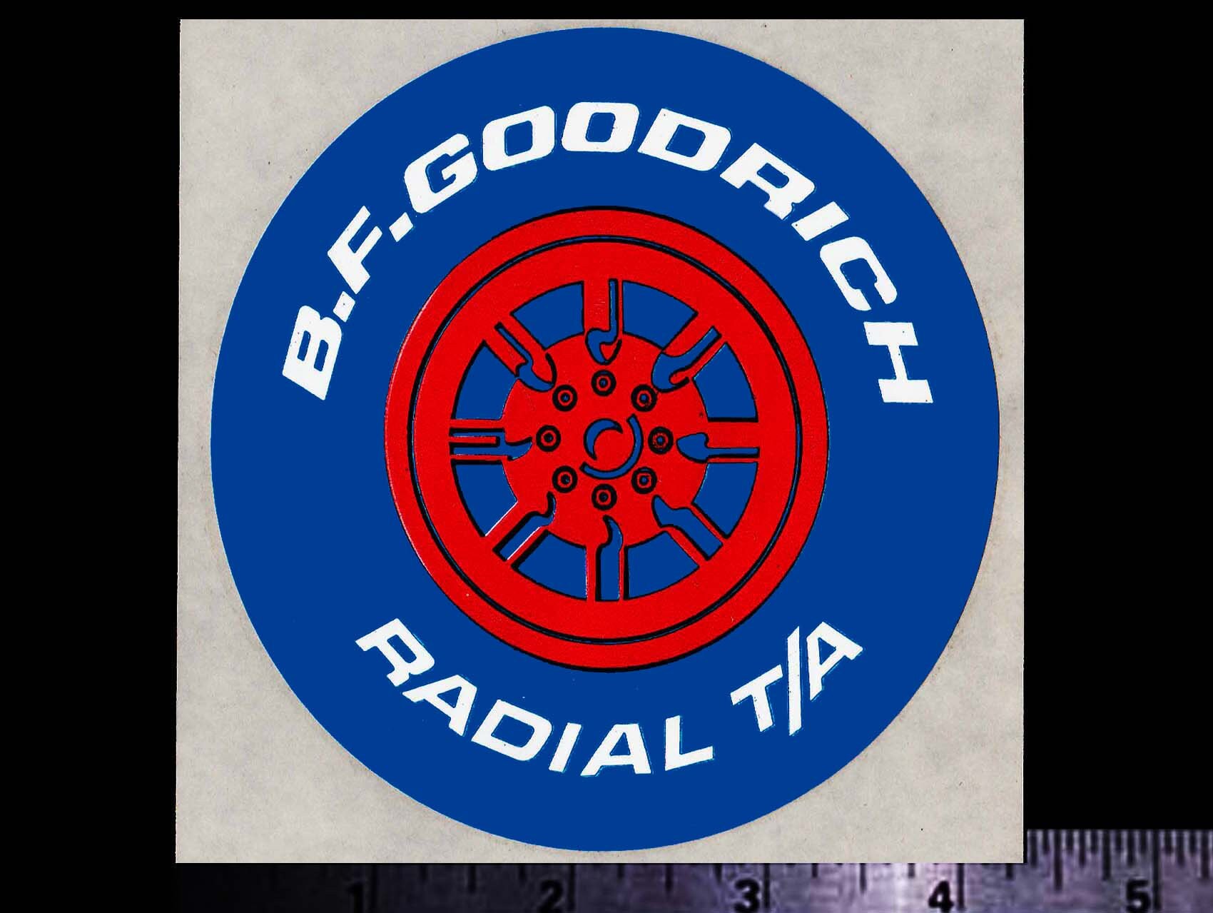 B.F. GOODRICH Radial T/A Tires - Original Vintage 1960's 70's Racing ...