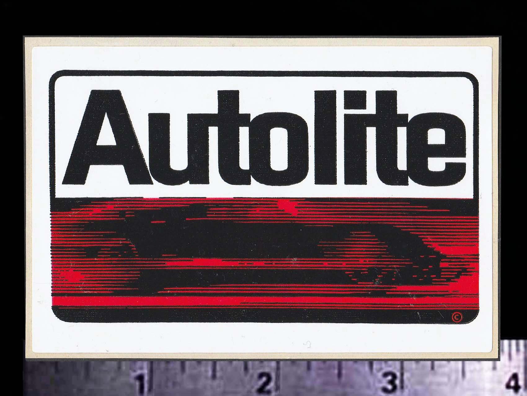 AUTOLITE - Original Vintage 1960's 70’s Racing Decal/sticker Ford ...