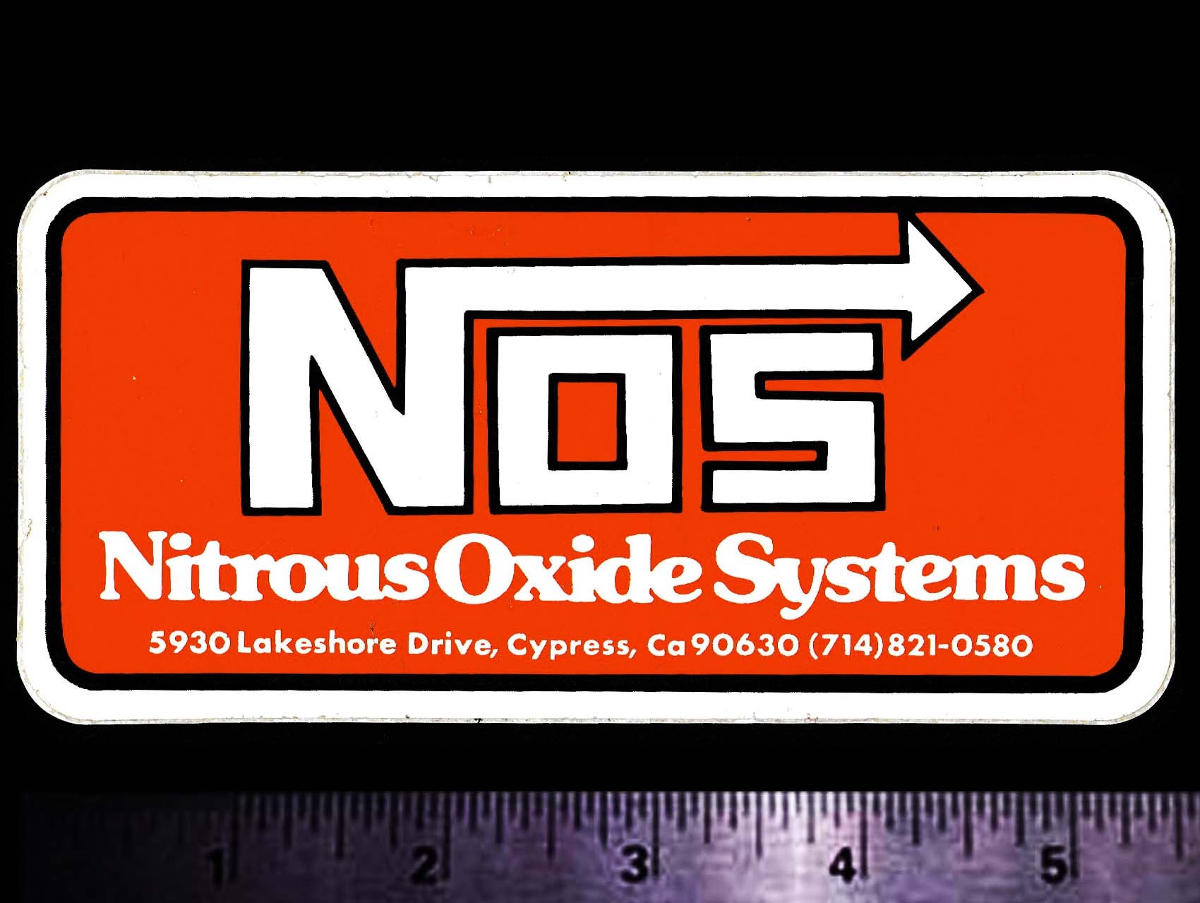 Nos Nitrous Logo Decals_Unlimited Safety Decal Unlimited Nitrous Oxide