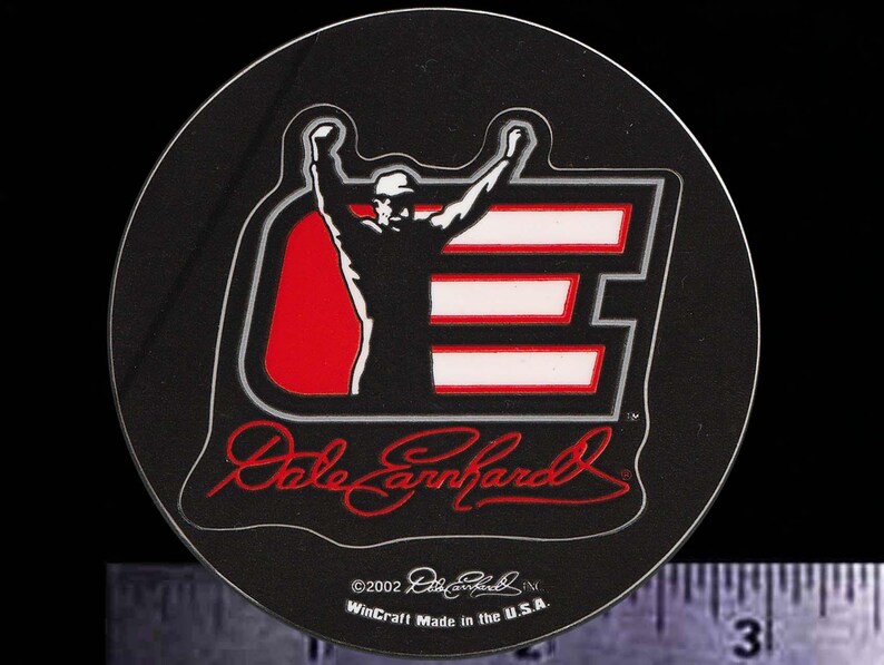 DALE EARNHARDT Sr - Legacy Logo - Original Vintage Racing Decal/sticker ...