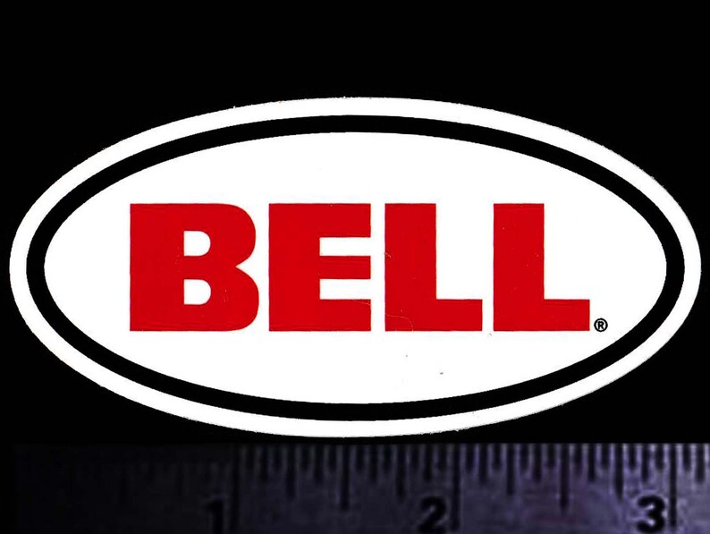 BELL Helmets - Original Vintage 1980's Racing Decal/sticker - 3 1/8 ...
