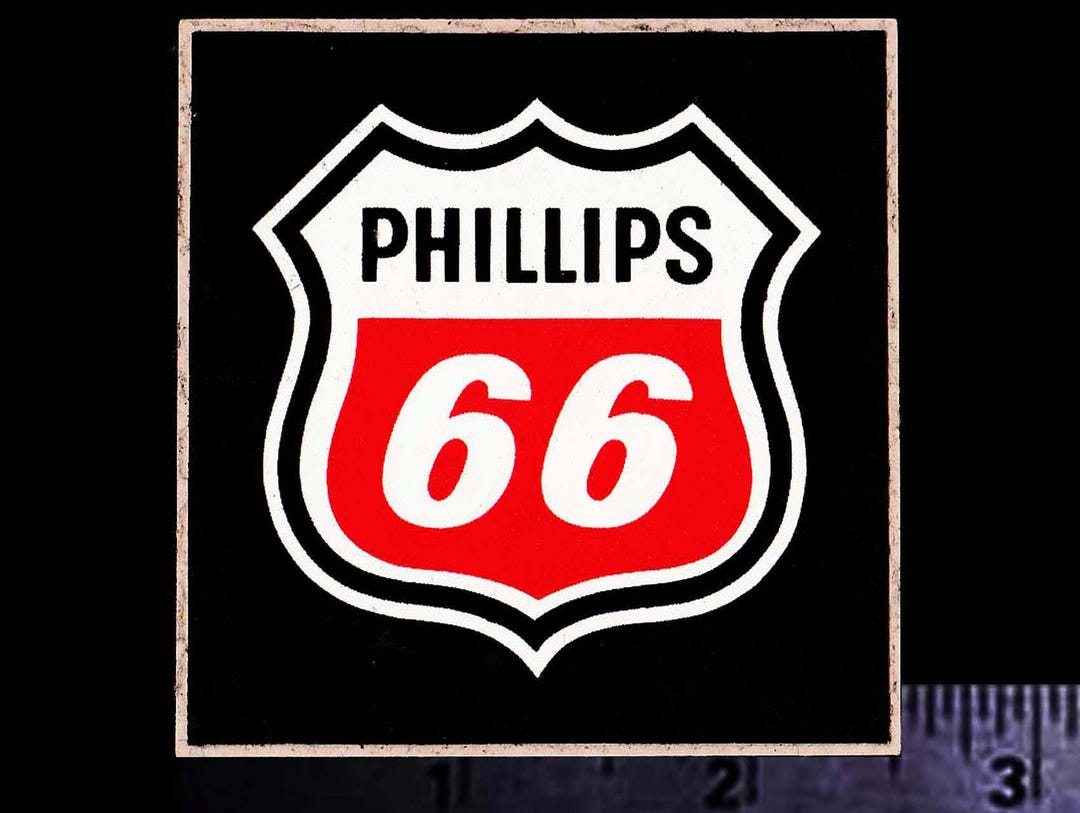 PHILLIPS 66 - Original Vintage 1960’s 70's Racing Decal/sticker - 2.50 ...