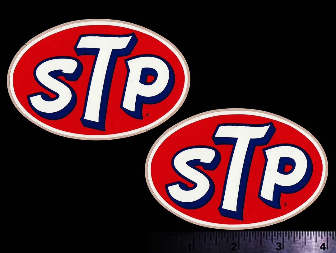 STP - Set of 2 Original Vintage 1960's 70's Racing Decals/stickers - 3 ...