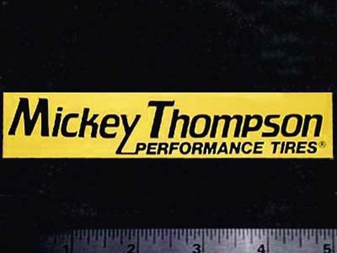MICKEY THOMPSON Performance Tires - Original Vintage 1980's Racing ...