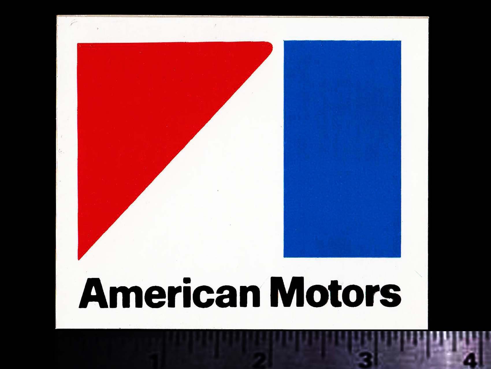 AMC American Motors - Original Vintage 1970's Racing Decal/sticker ...