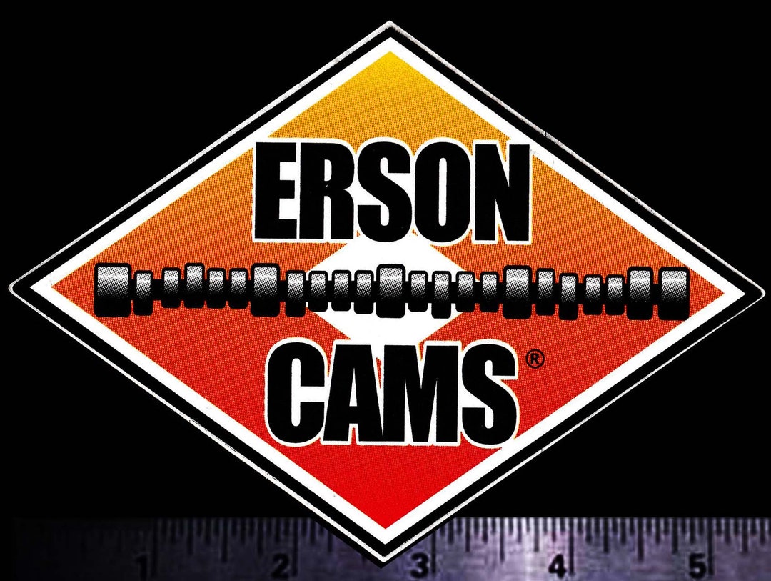 ERSON CAMS - Original Vintage 1970’s 80's Racing Decal/sticker NHRA ...