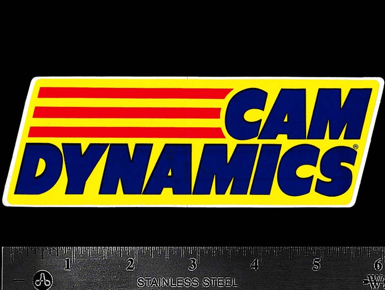 CAM DYNAMICS - Original Vintage 1970’s 80’s Racing Decal/sticker - NHRA ...