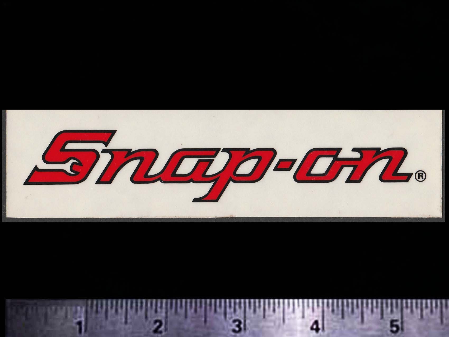 SNAP ON TOOLS - Original Vintage 1980’s Racing Decal/sticker - 5 1/2 ...