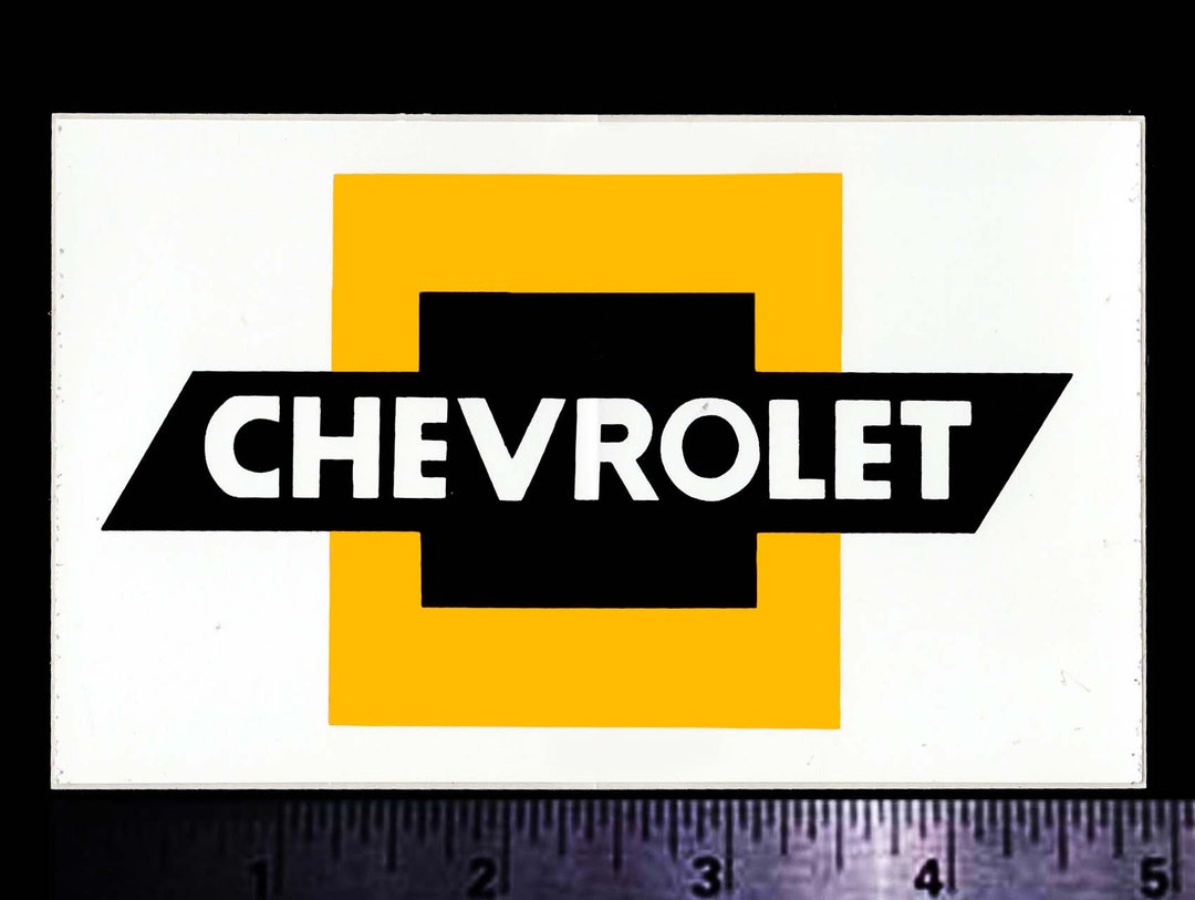 CHEVROLET - Original Vintage 1960’s 70's Racing Decal/sticker Camaro ...