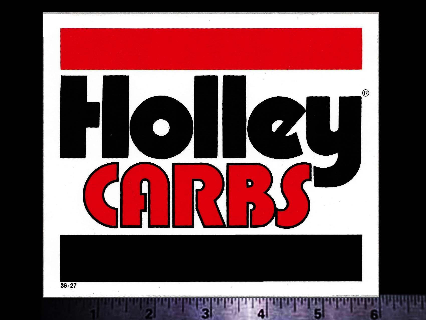 HOLLEY CARBS Original Vintage 1970's 80s Racing Decal/sticker NHRA ...
