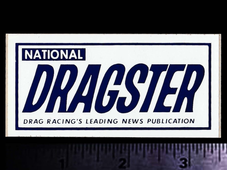 NHRA National Dragster Drag Racing News Publication Original Vintage ...