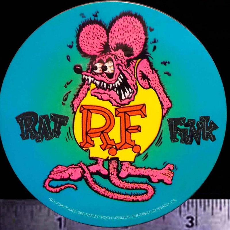 Rat Fink Sticker - Etsy