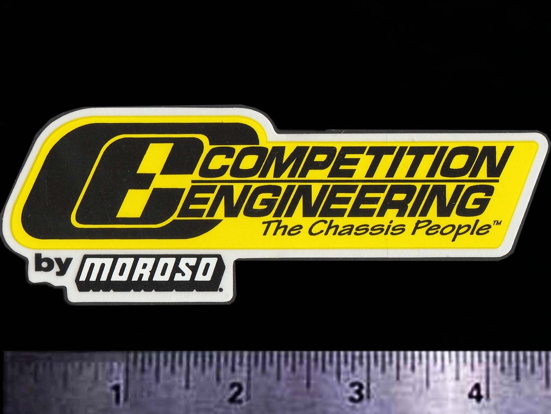 COMPETITION ENGINEERING the Chassis People MOROSO - Original Vintage ...