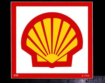 Shell Oil Decal - Etsy