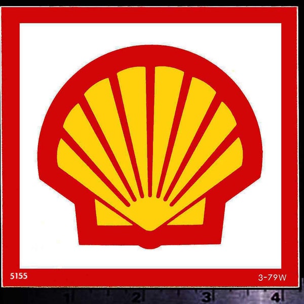Shell Oil Decal - Etsy