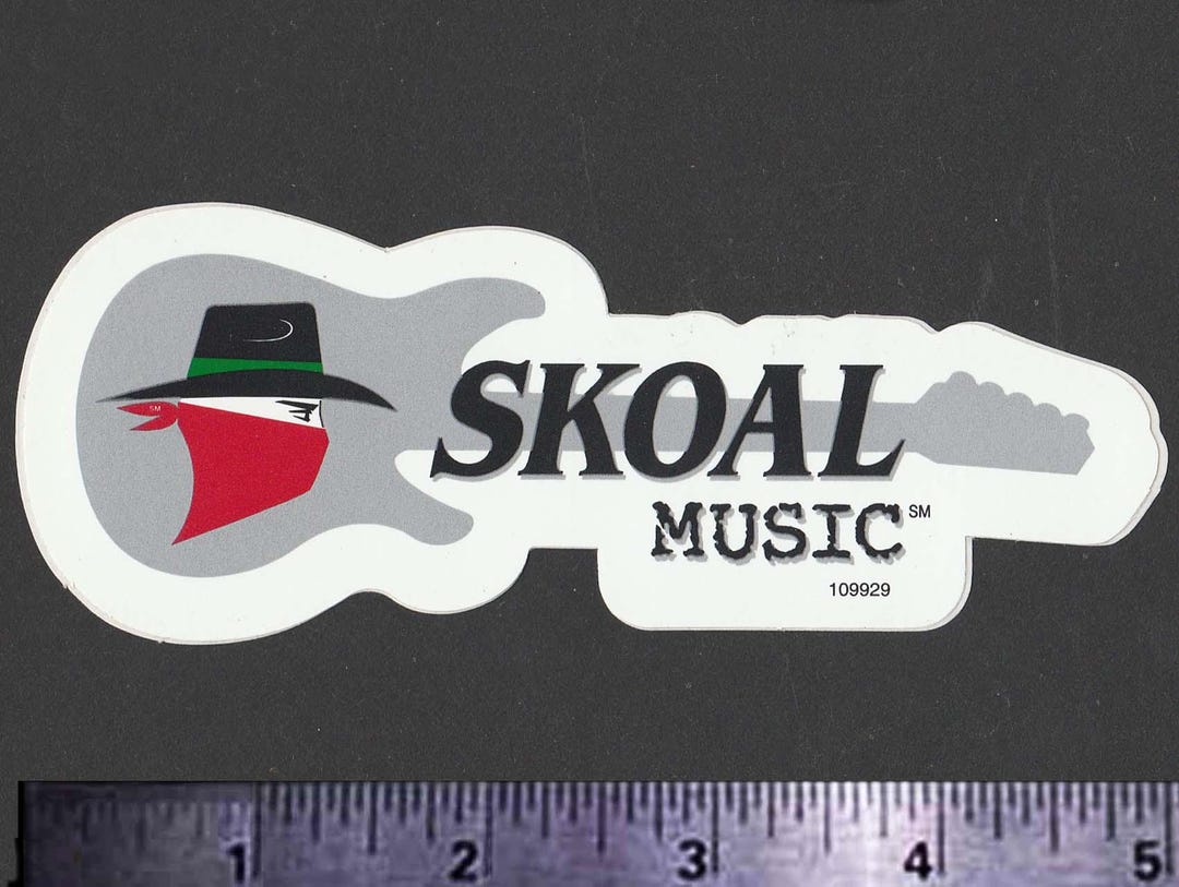 SKOAL BANDIT Music - Original Vintage Racing Decal/sticker Nascar NHRA ...
