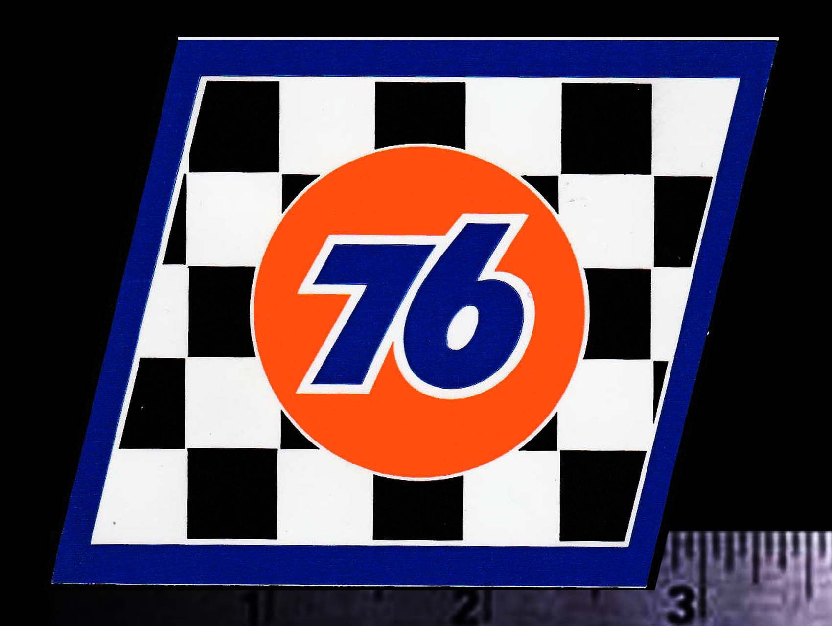 UNION 76 Flag - Original Vintage 1970’s 80's Racing Decal/sticker ...