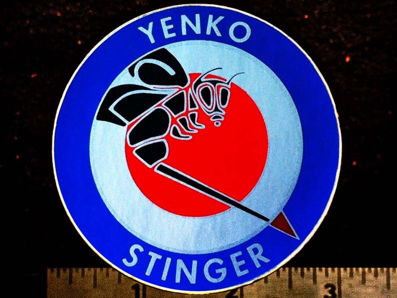 YENKO Stinger - Original Vintage 1960’s 70’s Racing Decal/sticker ...