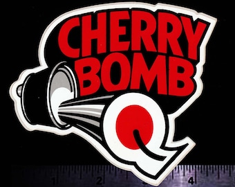 Cherry Bomb Tattoo Art Design Full Color Vinyl Decal for Car, Macbook ...