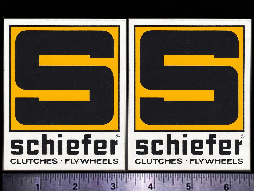 SCHIEFER Clutches Flywheels - Set of 2 Original Vintage 1970's Racing ...
