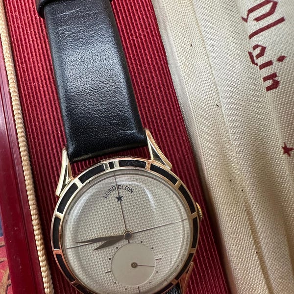 Vintage Lord Elgin Watches - Etsy