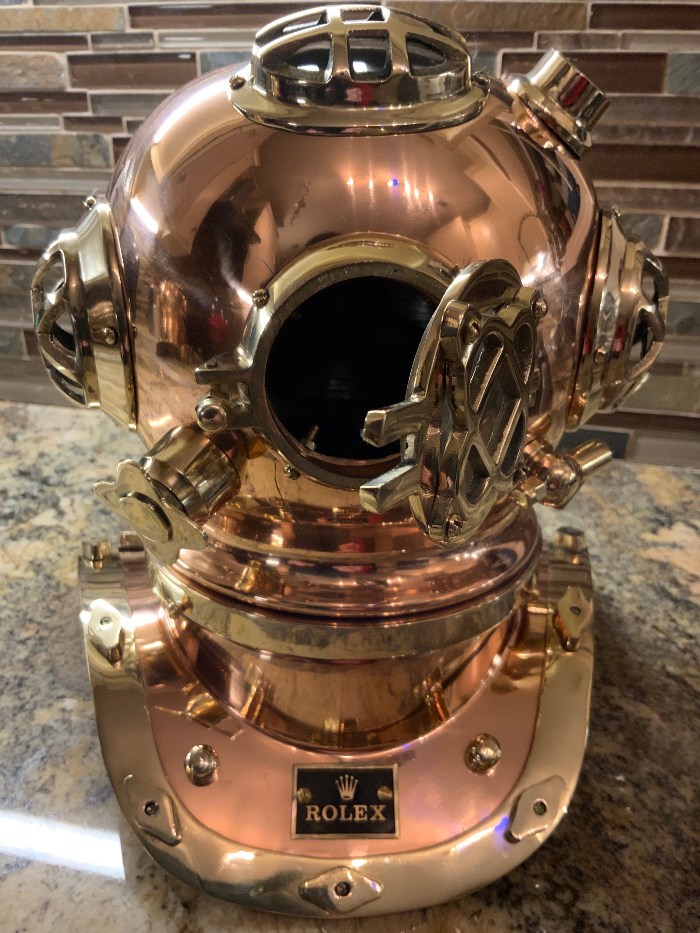 1970 Rolex Divers Helmet From Submariner Displays - Etsy