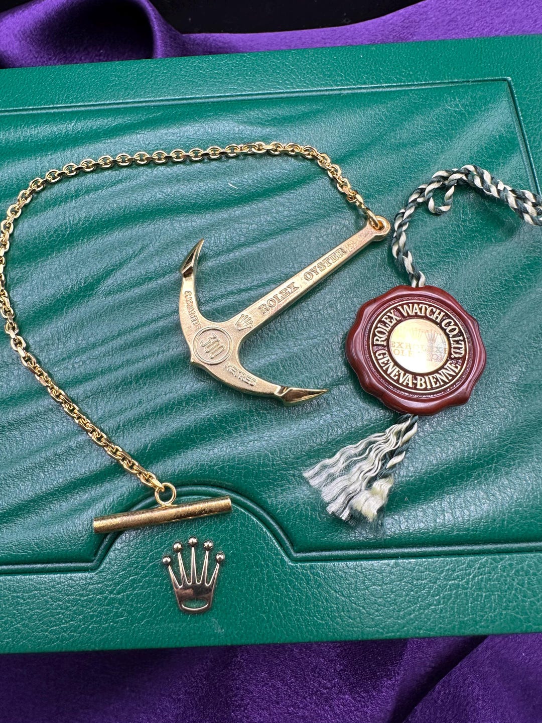 Rolex Submariner 18k Vintage Plated Anchor - Etsy