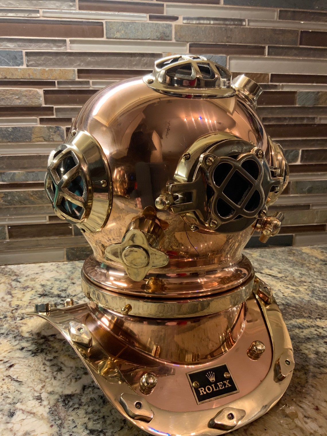 1970 Rolex Divers Helmet From Submariner Displays - Etsy