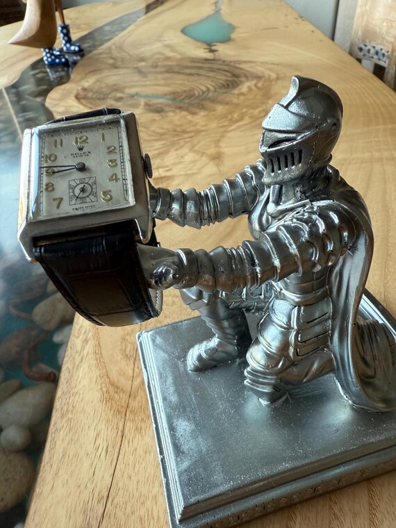 1940's Rolex Tank Watch in Sterling Silver - Gem
