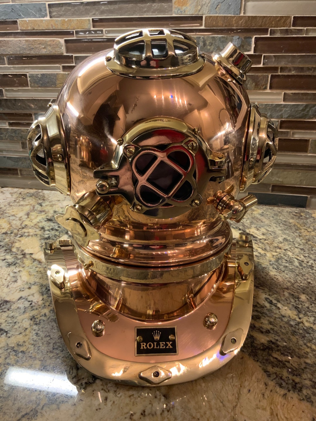 1970 Rolex Divers Helmet From Submariner Displays - Etsy