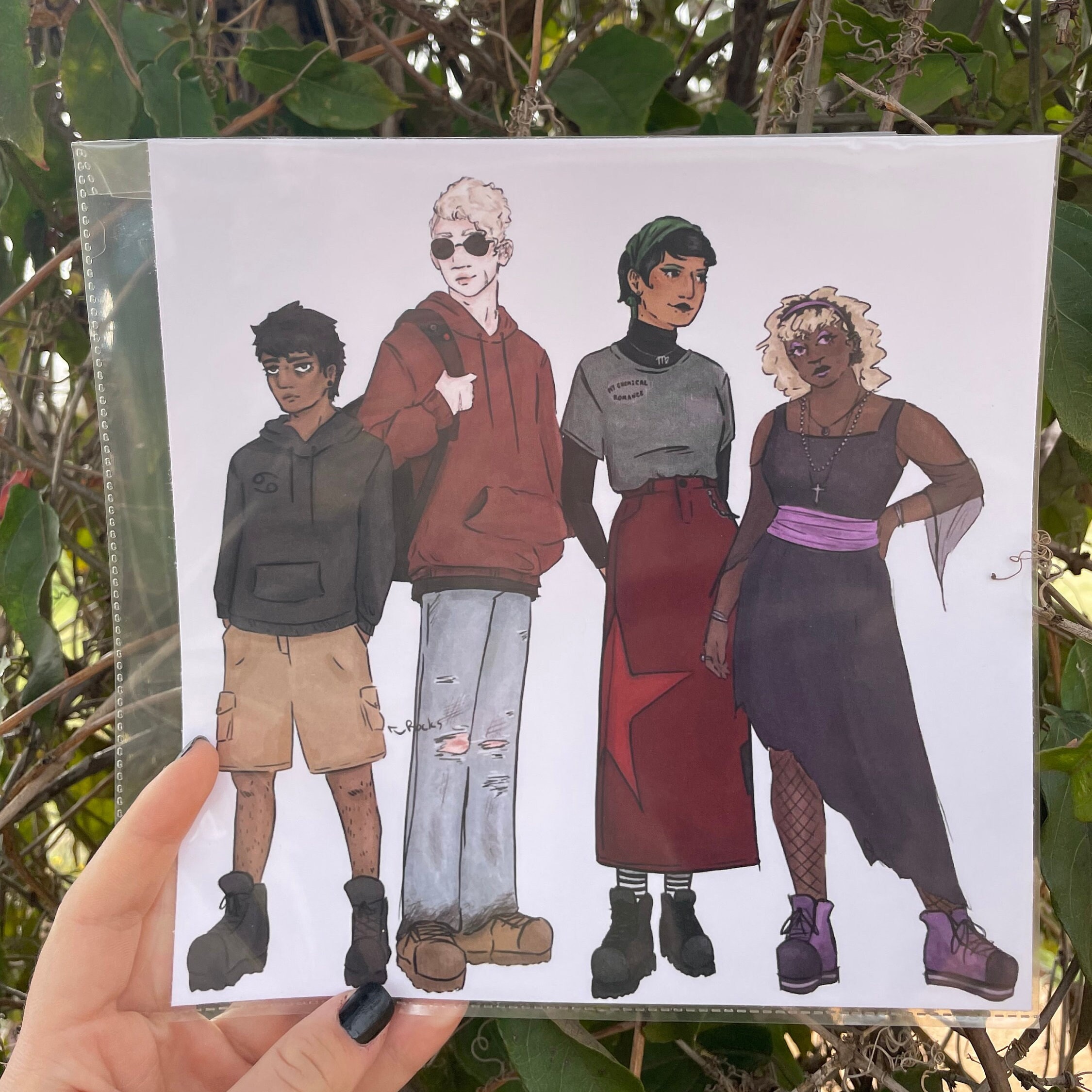 Humanstuck Homestuck Digital Art Print (dave Strider, Karkat Vantas ...