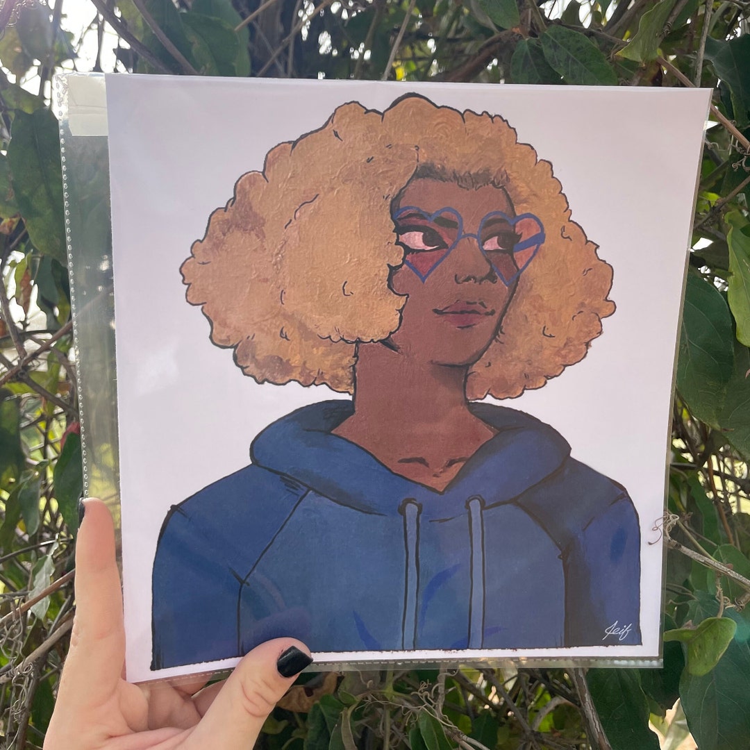 Homestuck Roxy Lalonde (transmasc) Print Originally Painted With ...