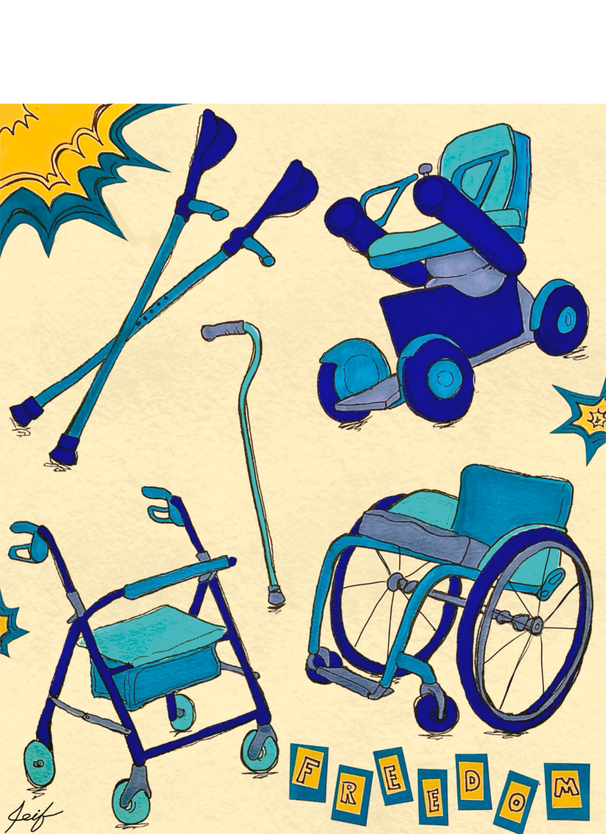 Mobility Aids Are Freedom Original - Etsy