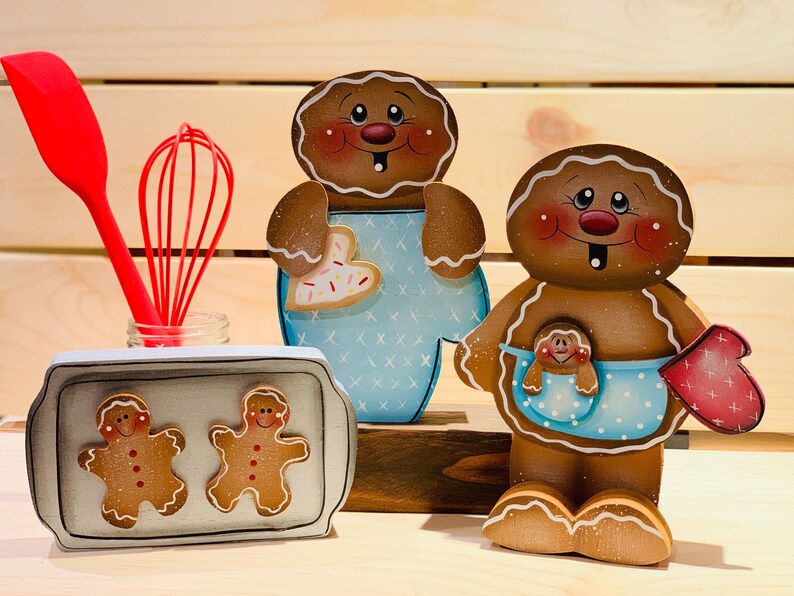 Baking Gingerbreads Digital Download - Etsy