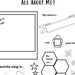 All About Me Template - Etsy