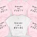 The One Where I Am the Bride, Bachelorette Tshirts, Friends Theme ...