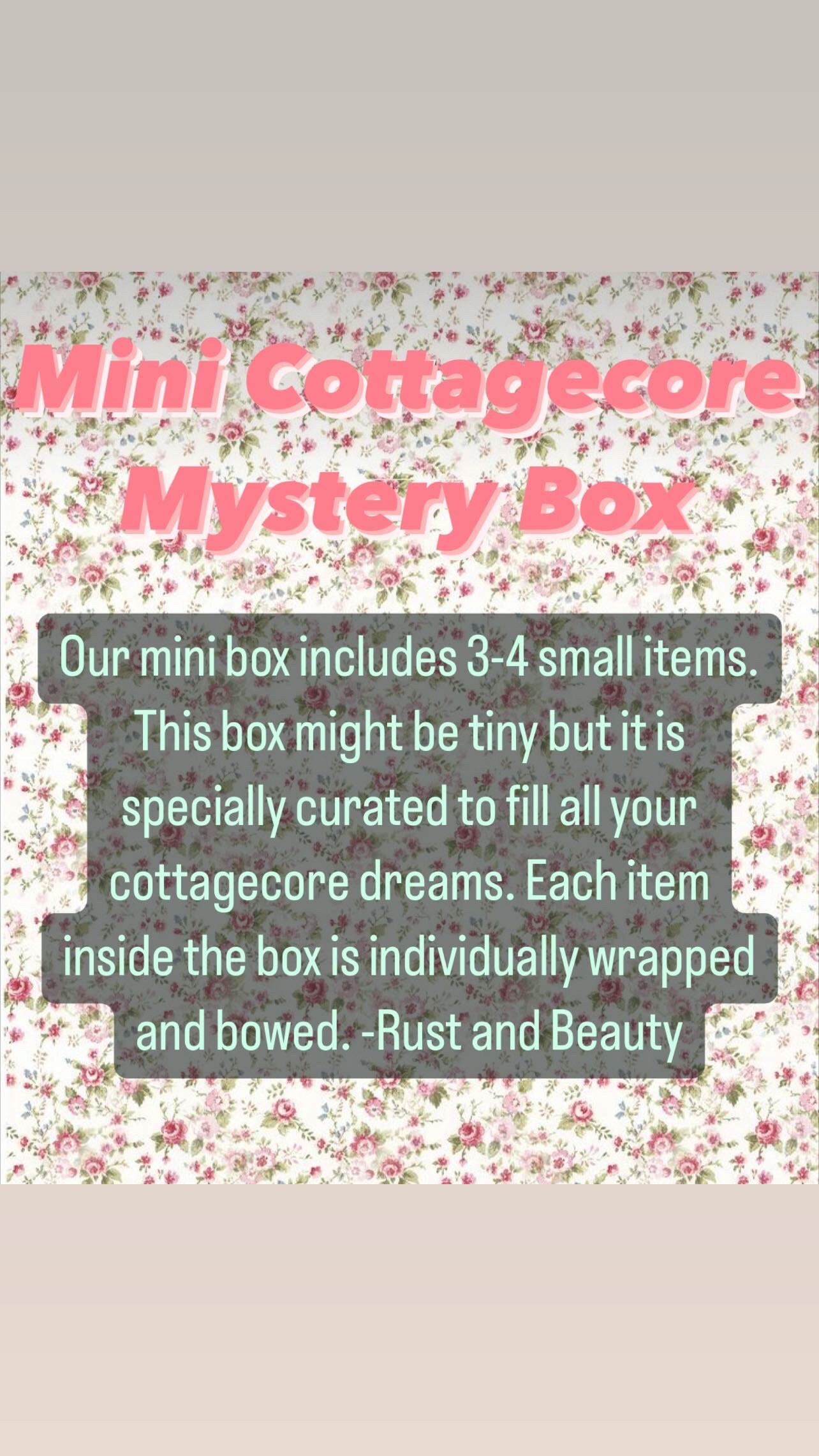 Mini Cottagecore Mystery Box - Etsy