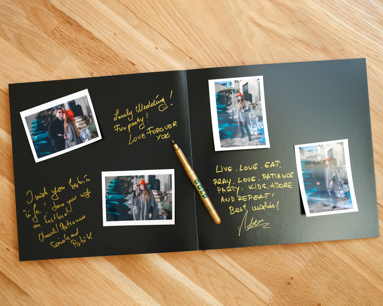 Wedding Guest Book | Party Photo Guest Book | Custom Guest Book ...