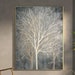 Large Tree Abstract Painting Beige Tree Wall Art Original Tree Abstract ...