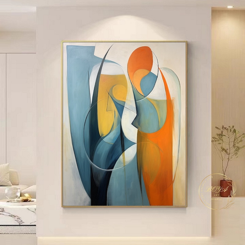 Abstract Figure Art - Etsy