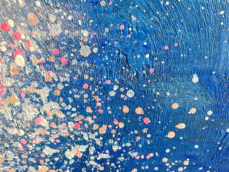 Original Seascape Painting Blue Ocean Abstract Painting Blue - Etsy