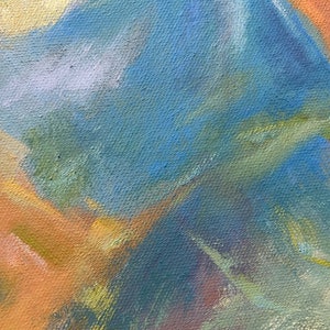 Original Green Abstract Painting Large Colorful Painting Green Wall Art ...