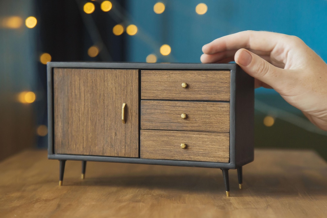 1/6 Scale Chest of Drawers for Popular 12 Inch Dolls. Realistic ...