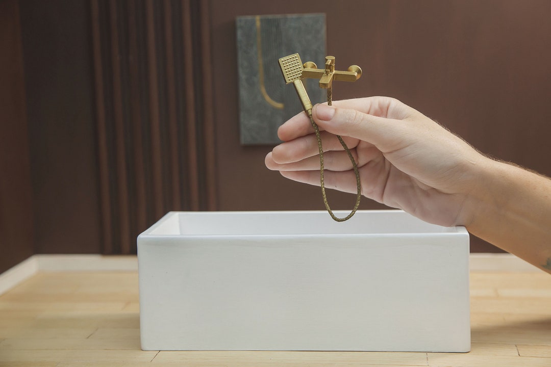 1/6 Scale Miniature Bathtub for Popular Fashion Dolls 12 Inch ...
