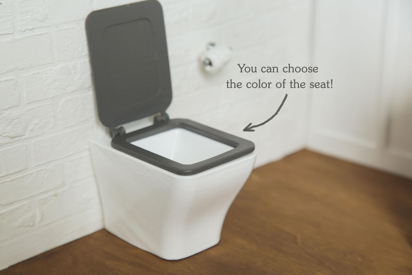 1/6 Scale Miniature Modern Toilet for Popular Fashion Dolls 11- 12 Inch ...