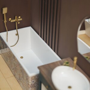 1/6 Scale Miniature Bathtub for Popular Fashion Dolls 12 Inch ...