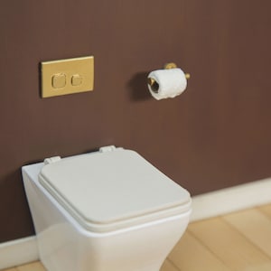 1/6 Scale Miniature Modern Toilet for Popular Fashion Dolls 11- 12 Inch ...