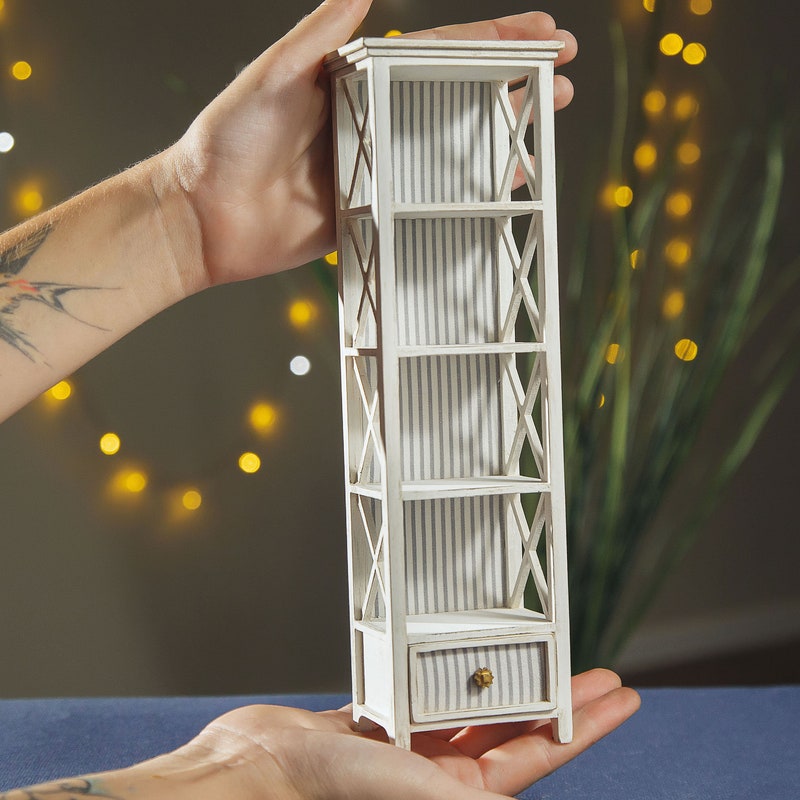 Miniature Bookcase - Etsy