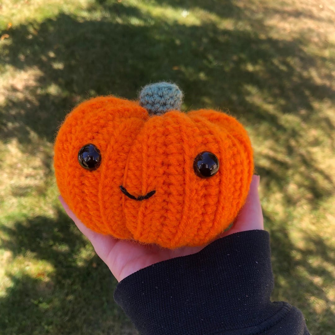 Pumpkin Plushie Crochet Pumpkin Crochet Plushie - Etsy